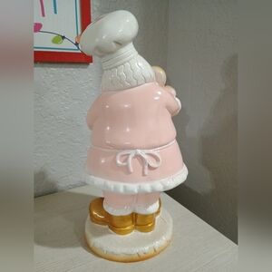 Holiday | Pink Santa Gingerbread Man Bakery Christmas Kitchen New ...